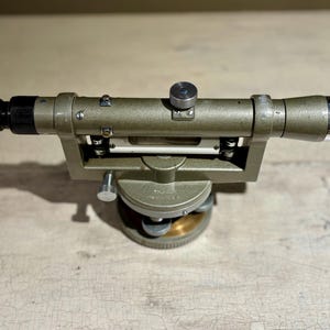 Vintage T.H.S Co 11-inch Dumpy Level No. 36042 Surveyor Scope Transit ...