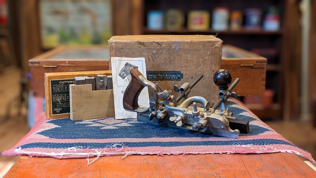 Vintage 1930s Complete Stanley Tools Combination Plane- Model No. 45 - Etsy