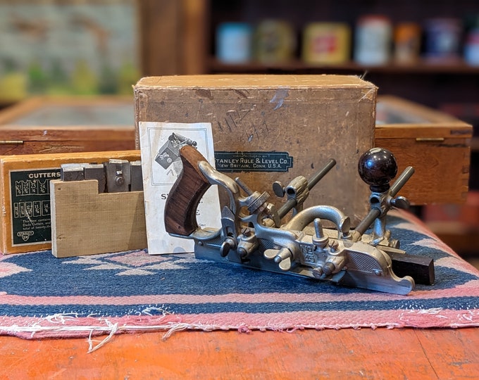 Vintage 1930s Complete Stanley Tools Combination Plane- Model No. 45 - Etsy