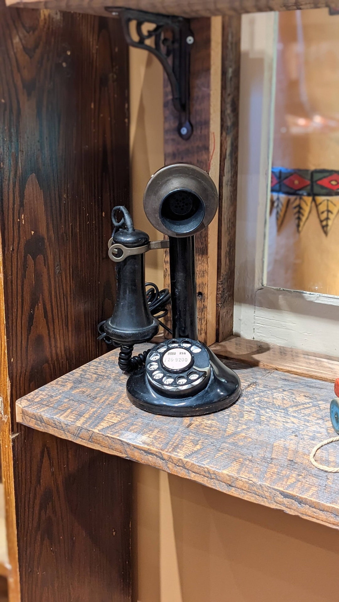 Original Antique Rotary Automatic Electric Model 21 Candlestick ...