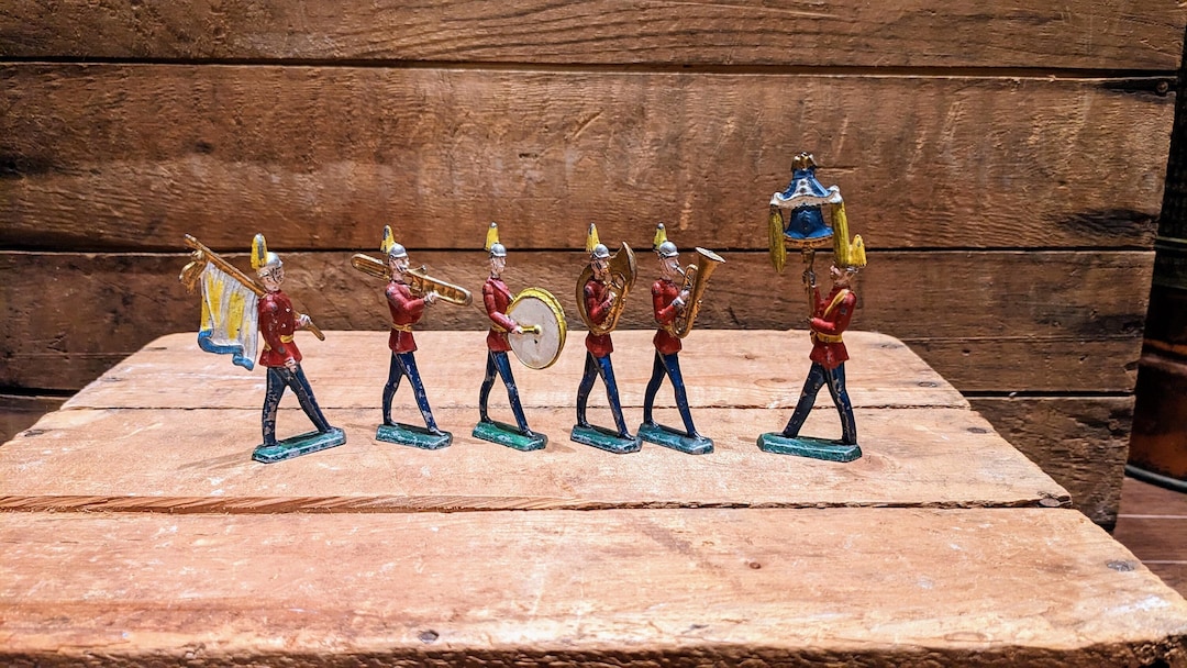 Vintage Lead Toy Soldier Marching Band (set of 20 Pieces) - Etsy