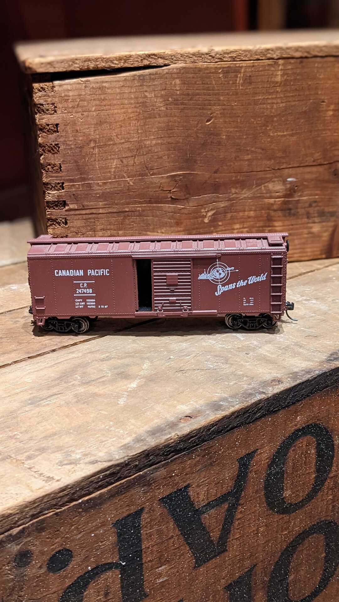 Athearn HO 5005 Canadian Pacific Box Car - Etsy