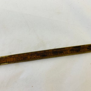 Vintage Lufkin No. 781 Boxwood Folding Ruler - Etsy