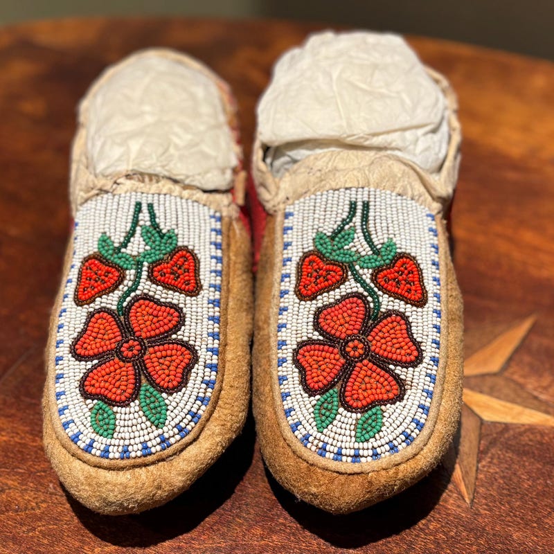 Beaded Moccasins - Etsy