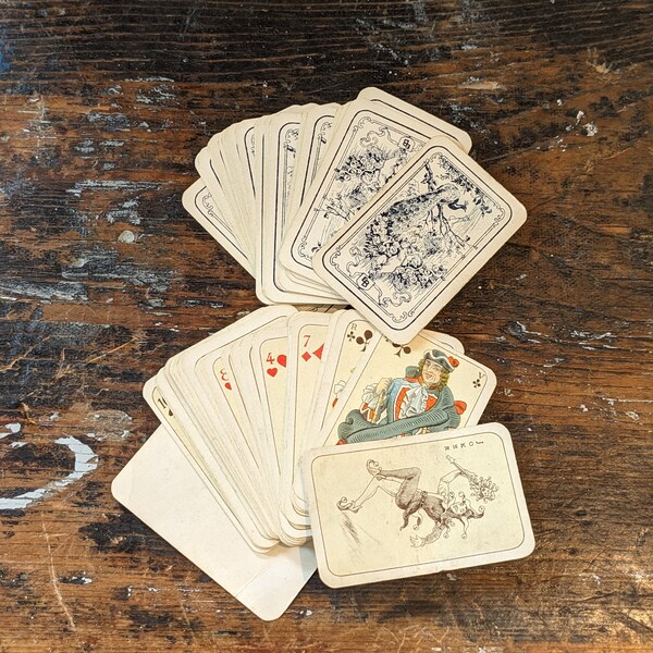 Miniature Playing Cards - Etsy