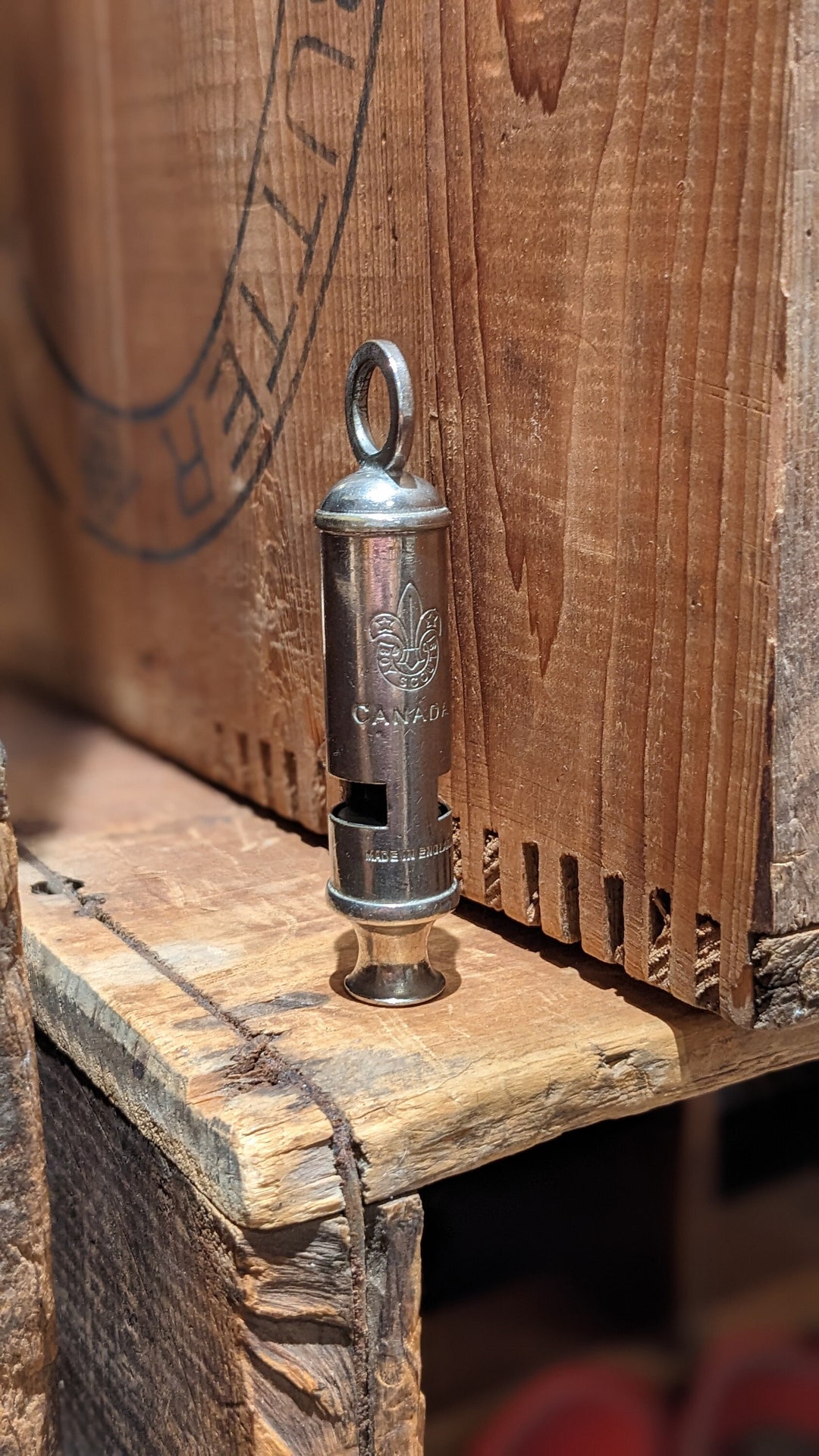 Vintage Boy Scouts of Canada Whistle, Wilderness Scouts, Collectable ...