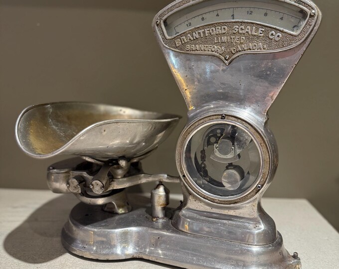 Antique Brantford Countertop Candy Scale C.1915 - Etsy