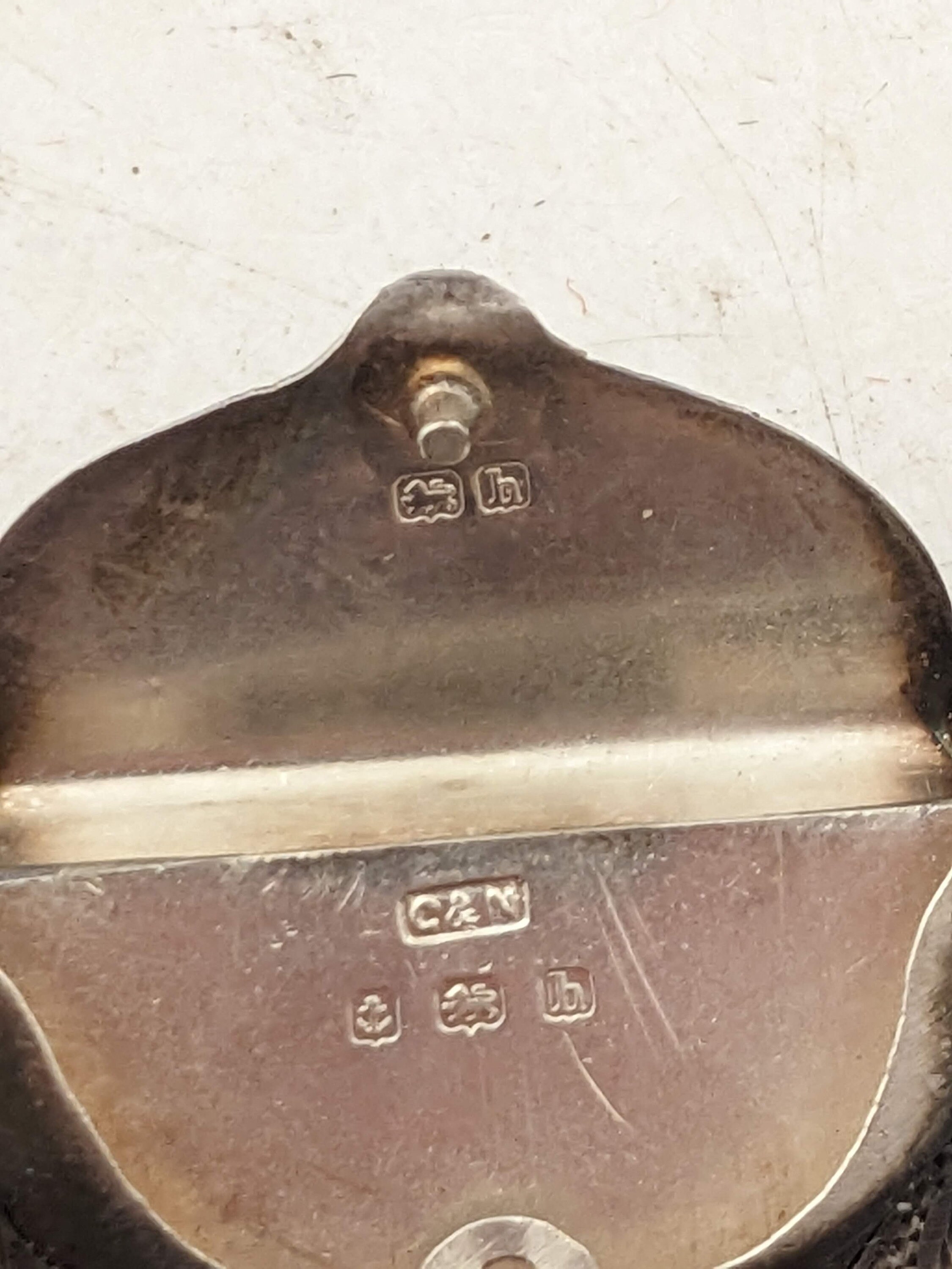 1907 Birmingham Sterling Silver Stamp Holder for a Chatelaine - Etsy