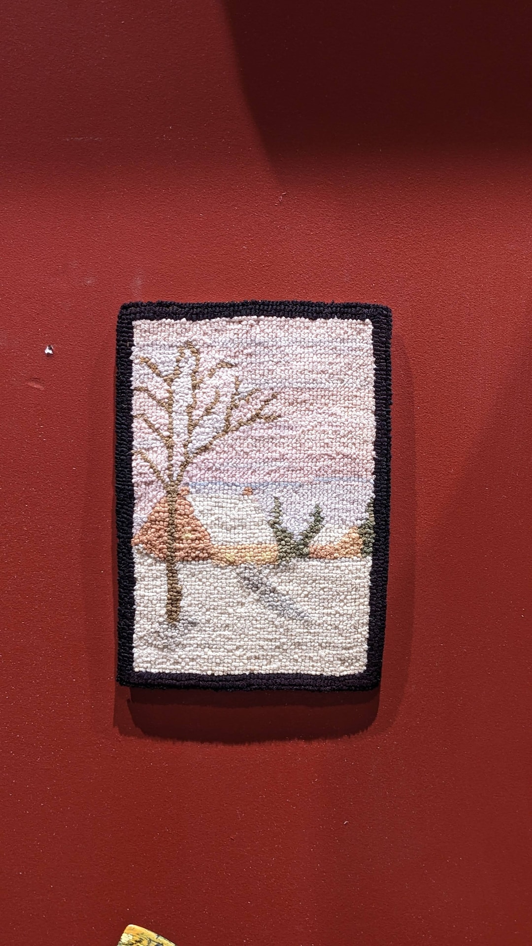 Small Hooked Rug by Manoir Richelieu Murray Bay- Homespun Canada ...