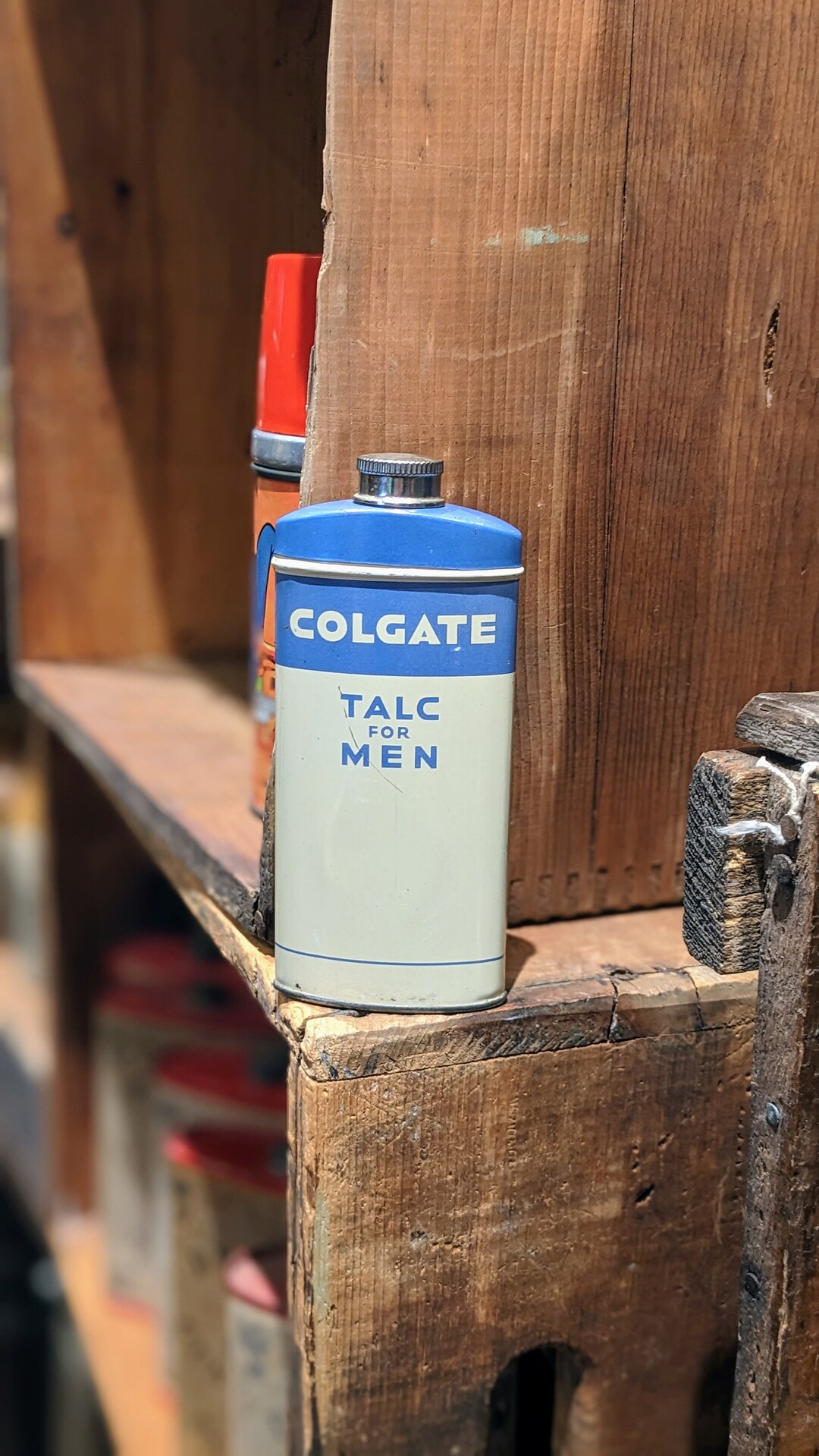 Vintage Colgate Talc for Men - Etsy UK