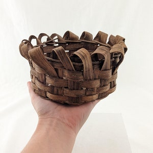 Small Split Cane Basket - Etsy