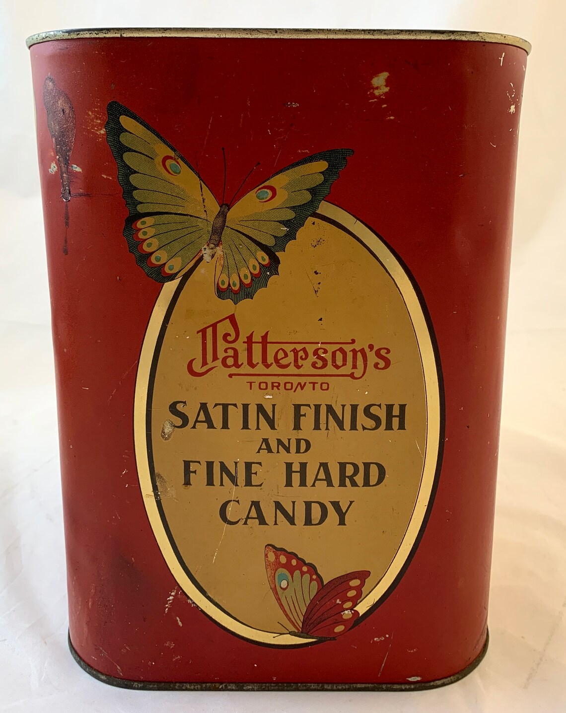 Vintage Patterson's Fine Hard Candy Tin - Toronto - Etsy