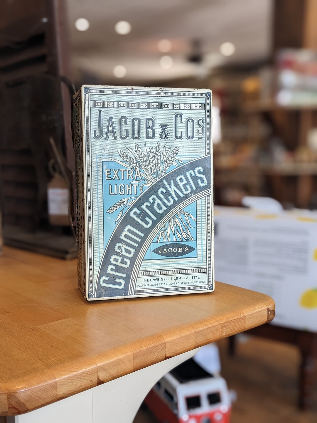 Vintage Jacob & CO Cream Cracker Tin C.1940 - Etsy