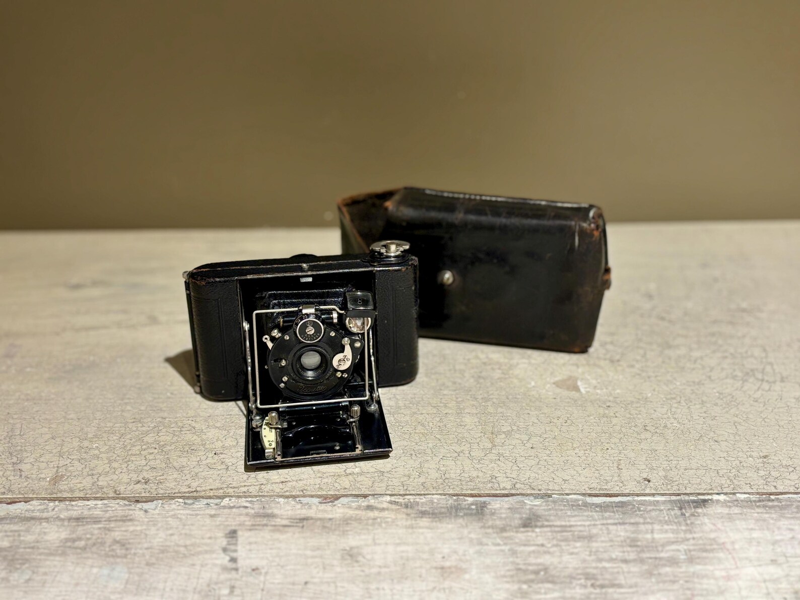 Vintage ICA Icarette Model B Folding Camera With Original Case - Etsy