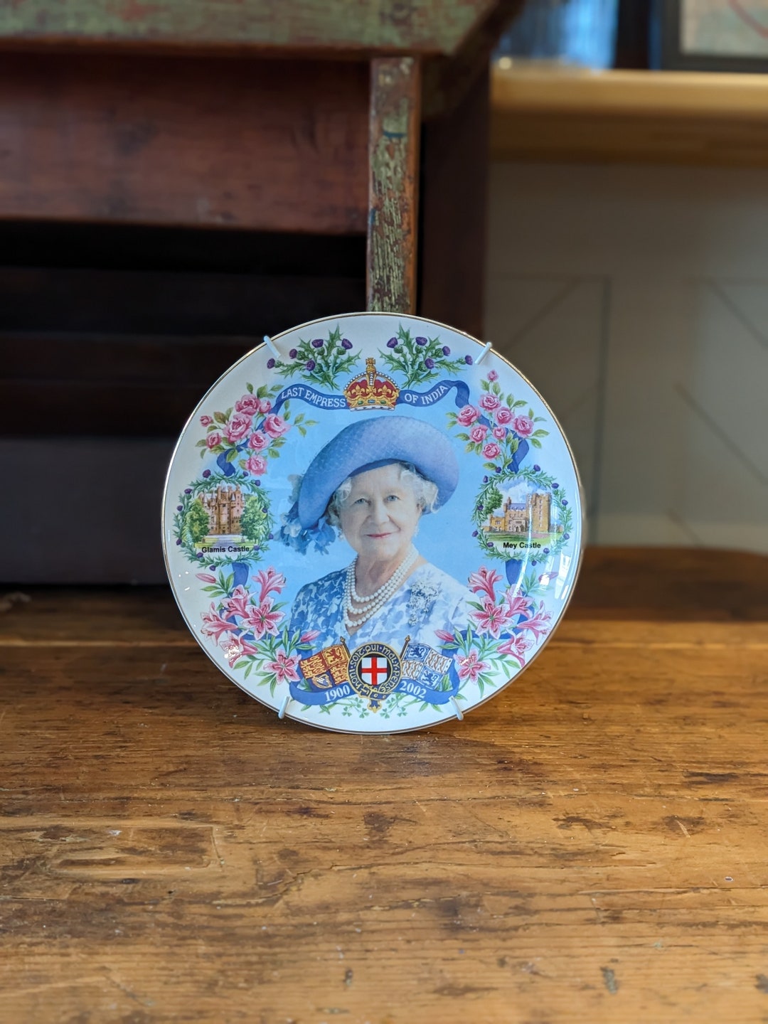 Commemorative Queen Mother Plate 8 - Etsy