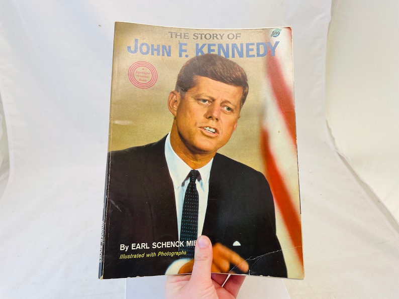 Vintage the Story of John .F. Kennedy Book - Etsy