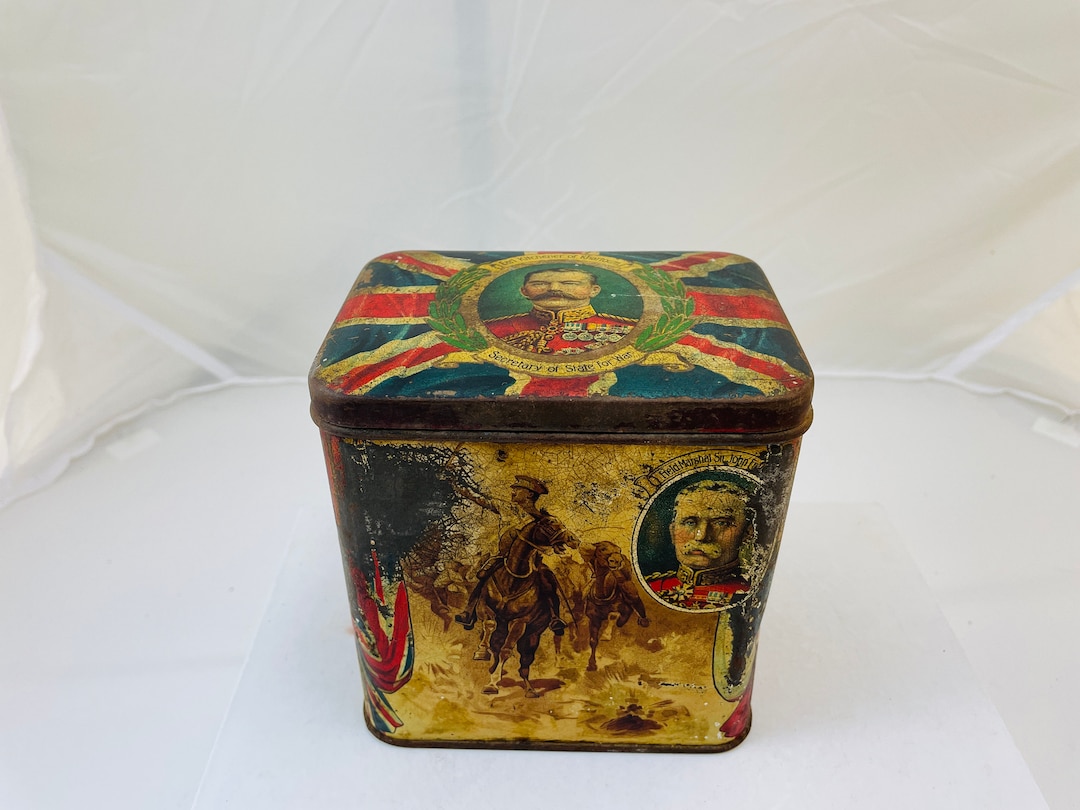 Rare Antique Ridways Tea WW1 Souvenir Tin C. 1914 - Etsy