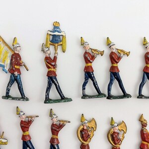 Vintage Lead Toy Soldier Marching Band (set of 20 Pieces) - Etsy