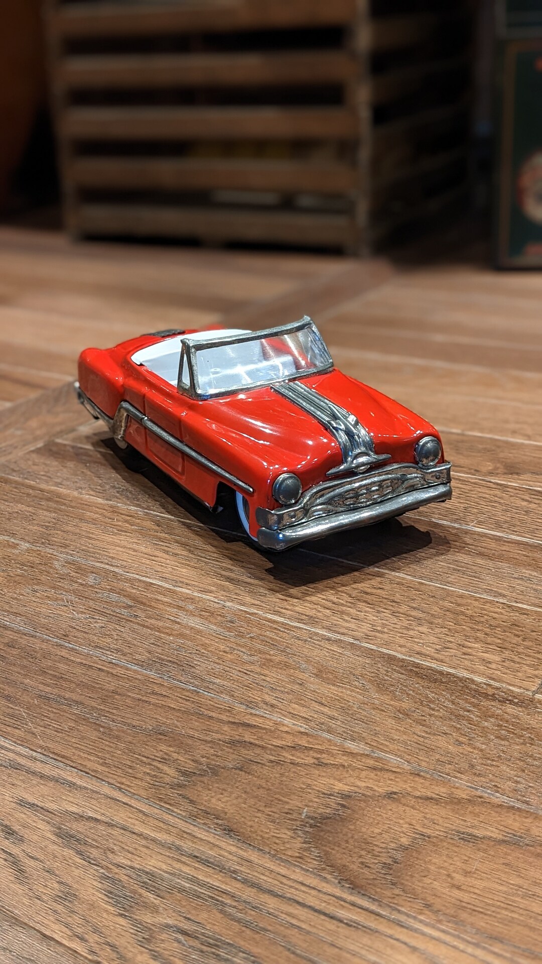 Japan Tin Friction Pontiac Toy Car by Minister, Collectable, Vintage ...