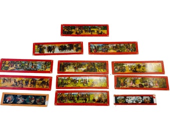 Antique Magic Lantern Slides - Etsy
