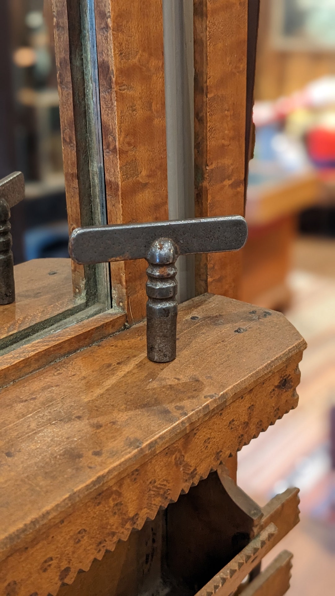 Antique Steel Mantle Clock Winding Key - Etsy