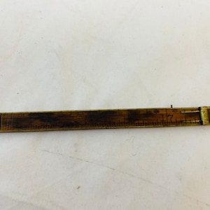 Vintage Lufkin No. 781 Boxwood Folding Ruler - Etsy