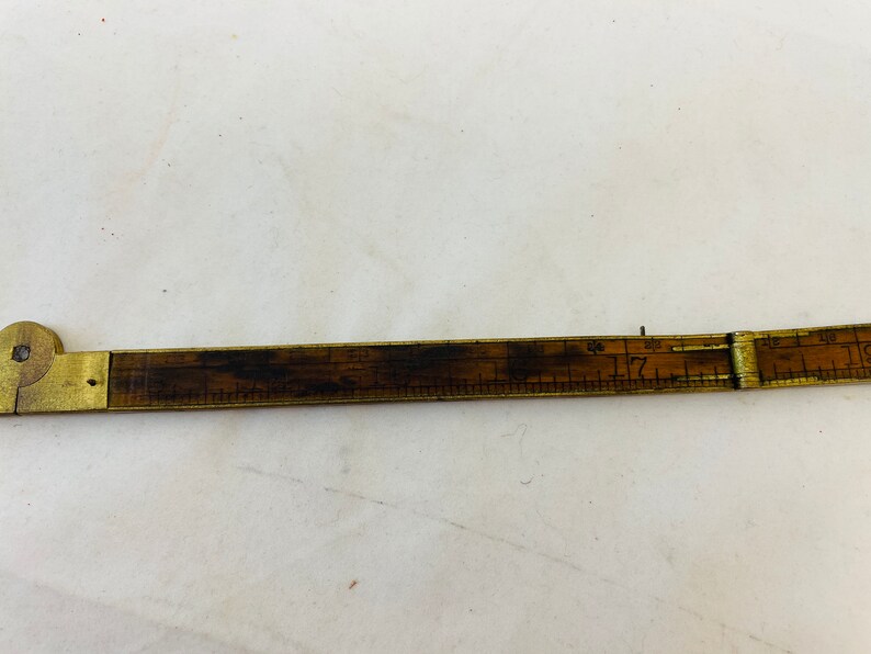 Vintage Lufkin No. 781 Boxwood Folding Ruler - Etsy