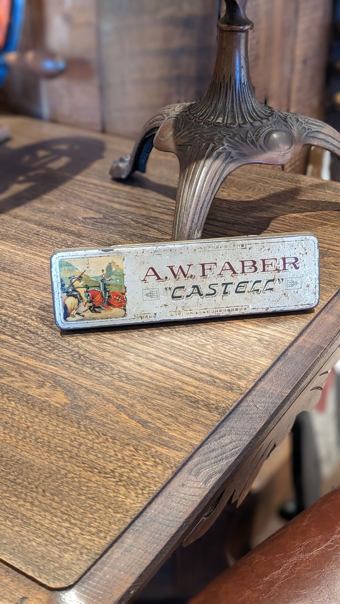 Vintage AW Faber Castell Pencil Tin - Etsy
