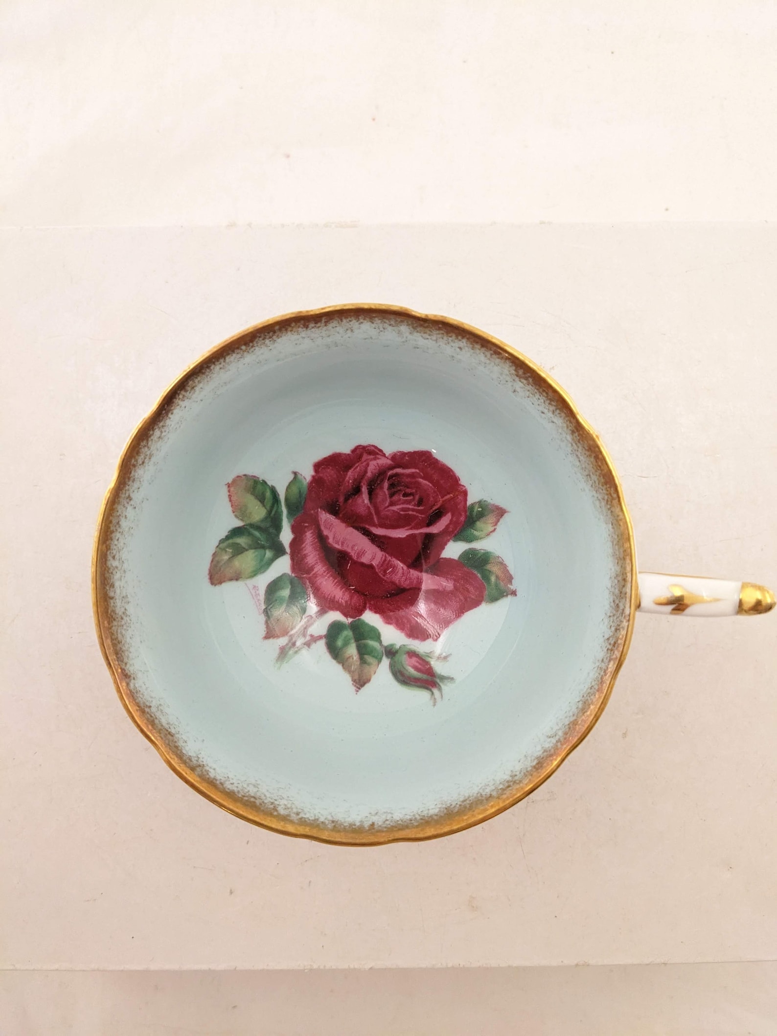 Vintage Paragon Double Warrant Signed Cabbage Rose Teacup and Saucer - Etsy