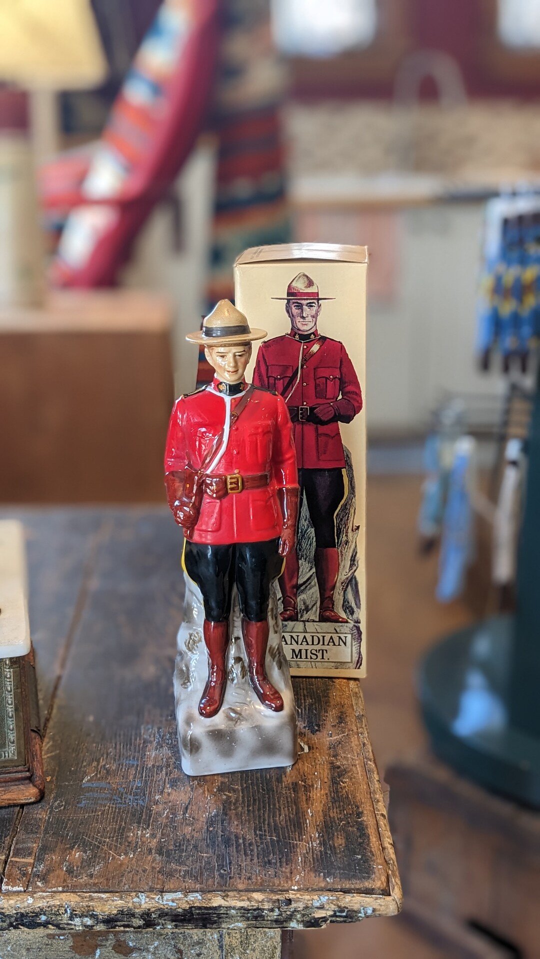 1969 RCMP Mountie Canadian Mist Decanter With Box - Etsy