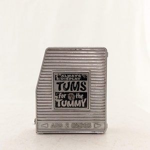 Vintage Tums Tape Measure, Advertising, Collectable, Carpentry, Medical ...