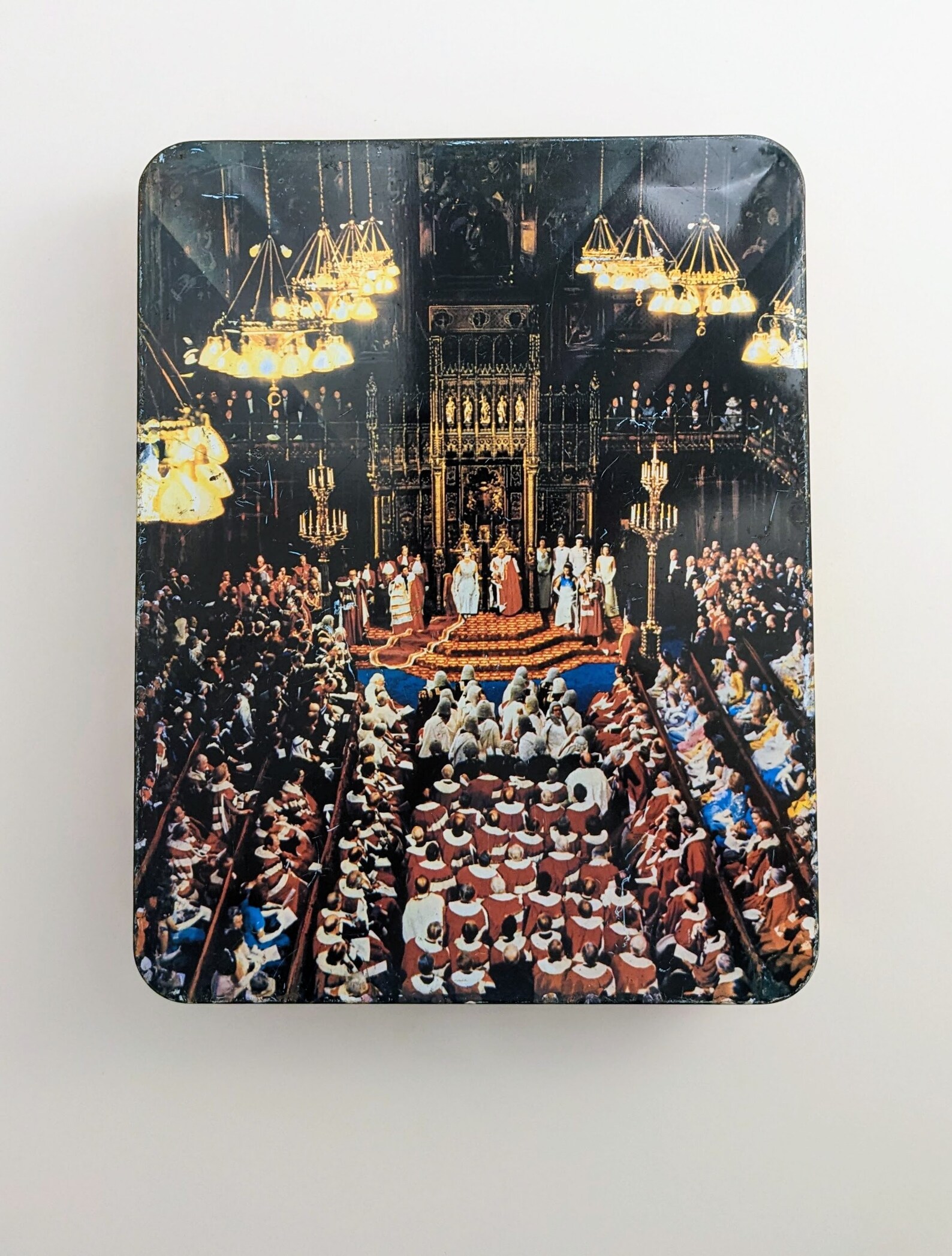 1950's Queen Elizabeth Opening of Parliament Tin - Etsy