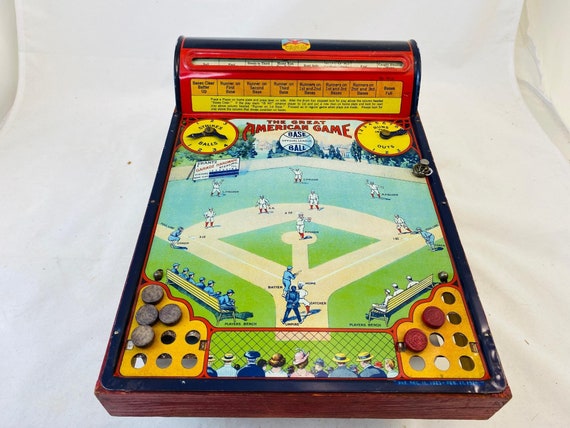Vintage Hustler Toy the Great American Game Tin Litho - Etsy