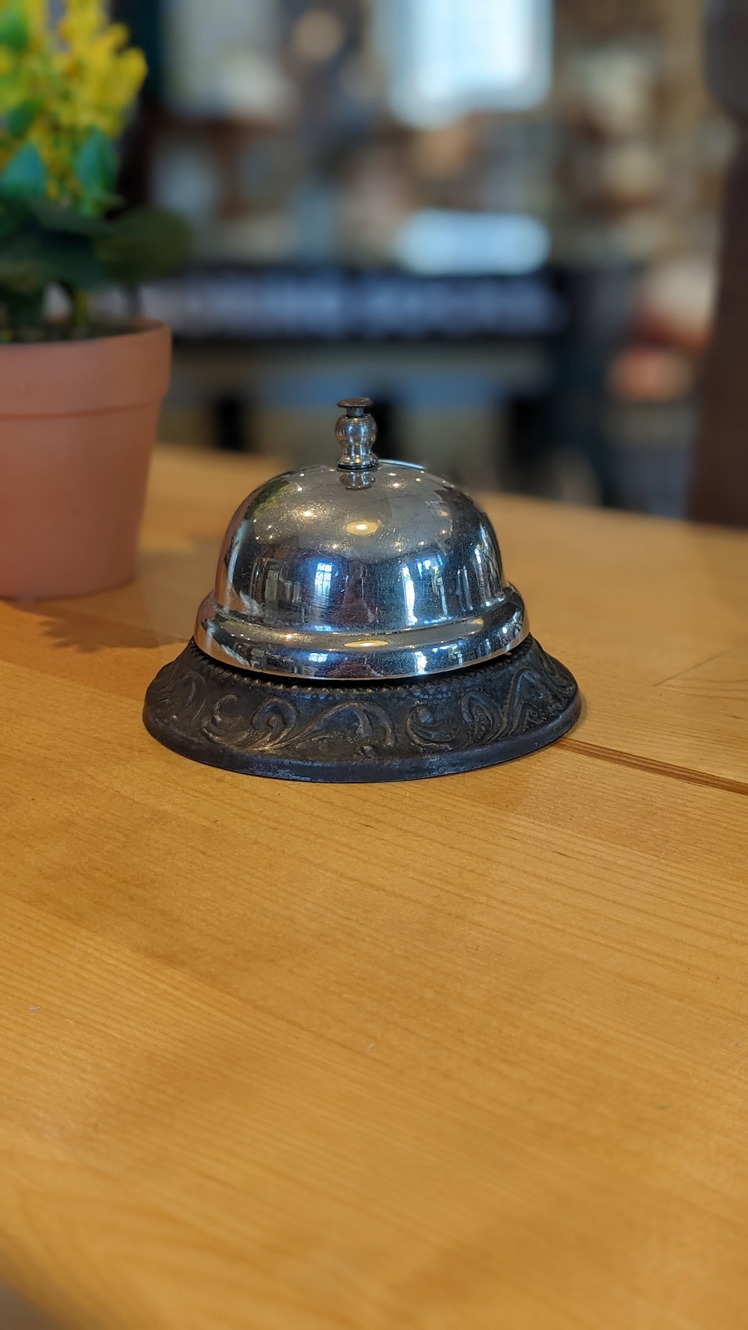 Original Hotel Desk Bell, Store Desk Bell, Decor, Collectable, Calling ...