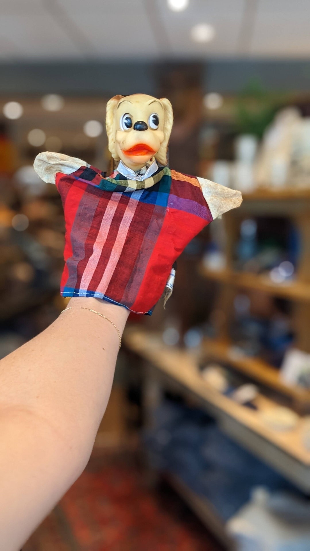 Vintage Walt Disney Hand Puppet "lady" by Reliable Toys, Collectable ...