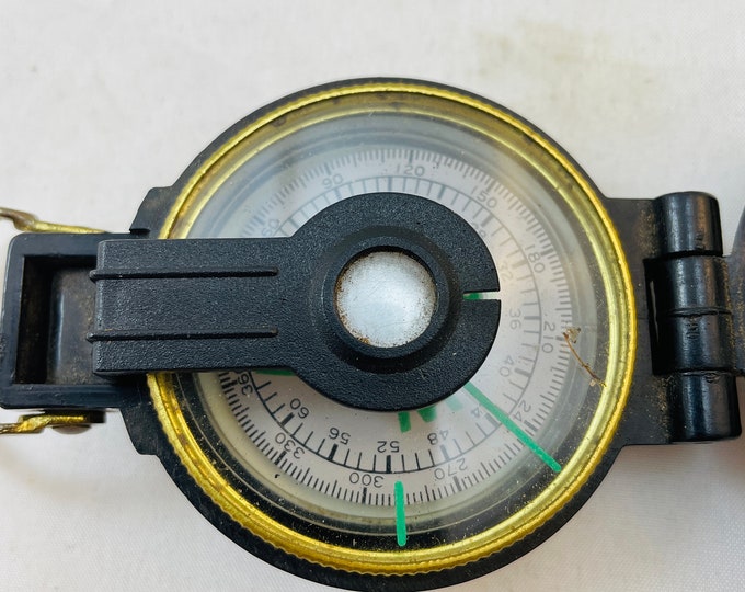 Vintage Engineer Lensatic Directional Compass - Etsy