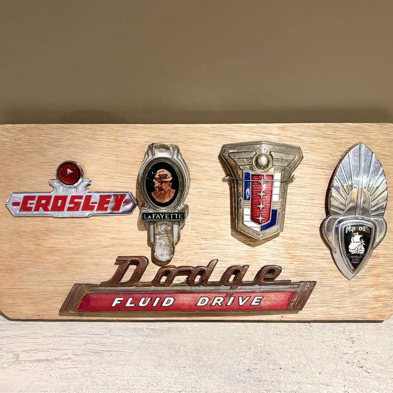 Antique Car Emblem - Etsy