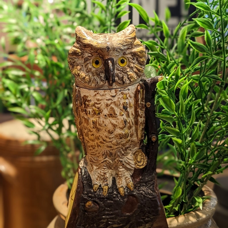 Owl Coin Bank - Etsy