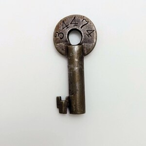 Missouri Pacific Brass Railroad Key - Etsy
