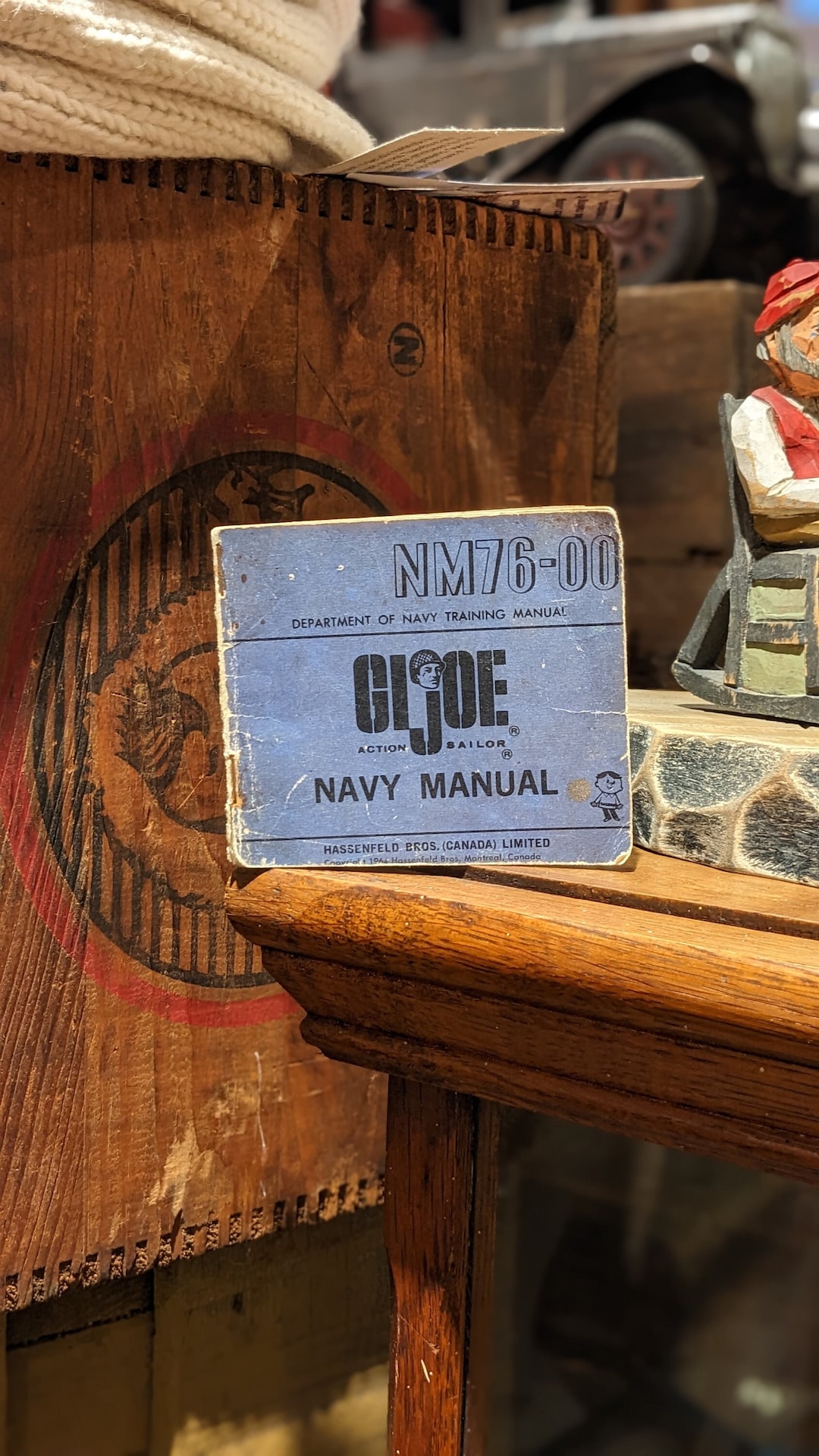1964 GI Joe Navy Training Manual, Collectable, Figurines, Hassenfeld ...