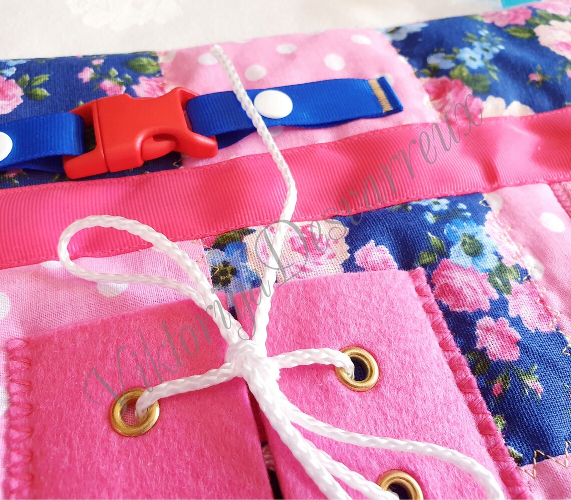 Busy Blanket for Demetiafidget Quilt Blanket Alzheimer's | Etsy