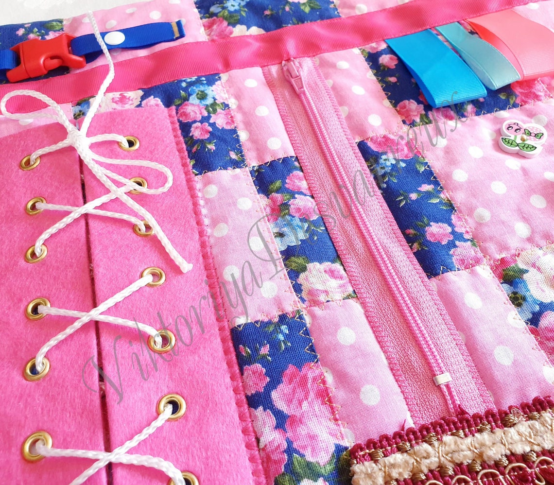 Busy Blanket for Demetiafidget Quilt Blanket Alzheimer's | Etsy