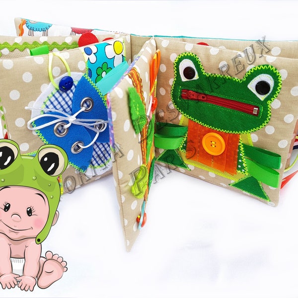 Zipper Quiet Book - Etsy