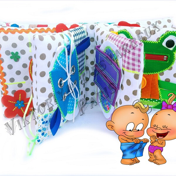 Zipper Quiet Book - Etsy