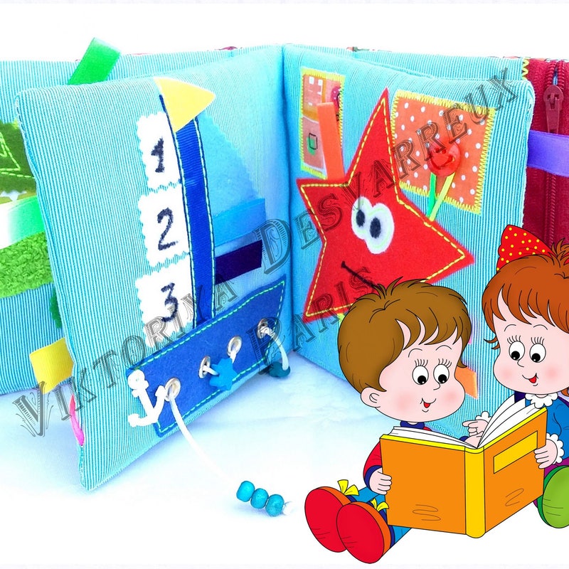 Cloth Activity Book - Etsy