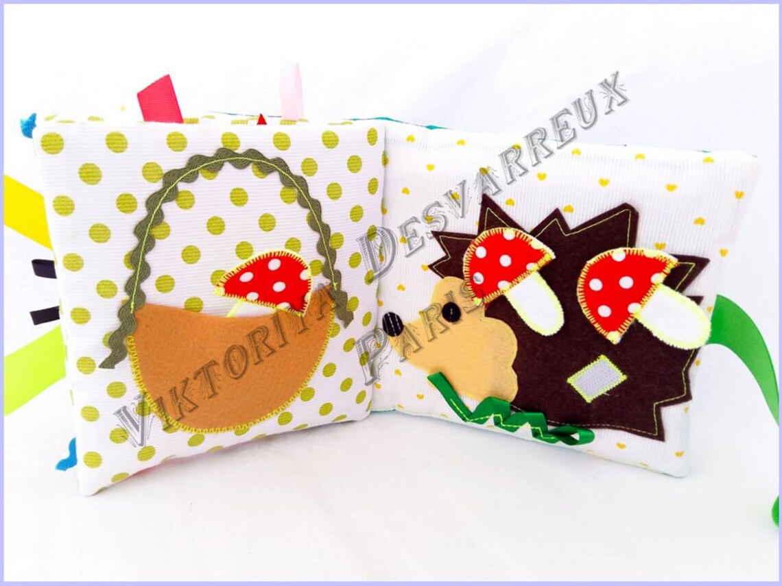 Personalized Quiet book Children Busy Book Educational Toy | Etsy