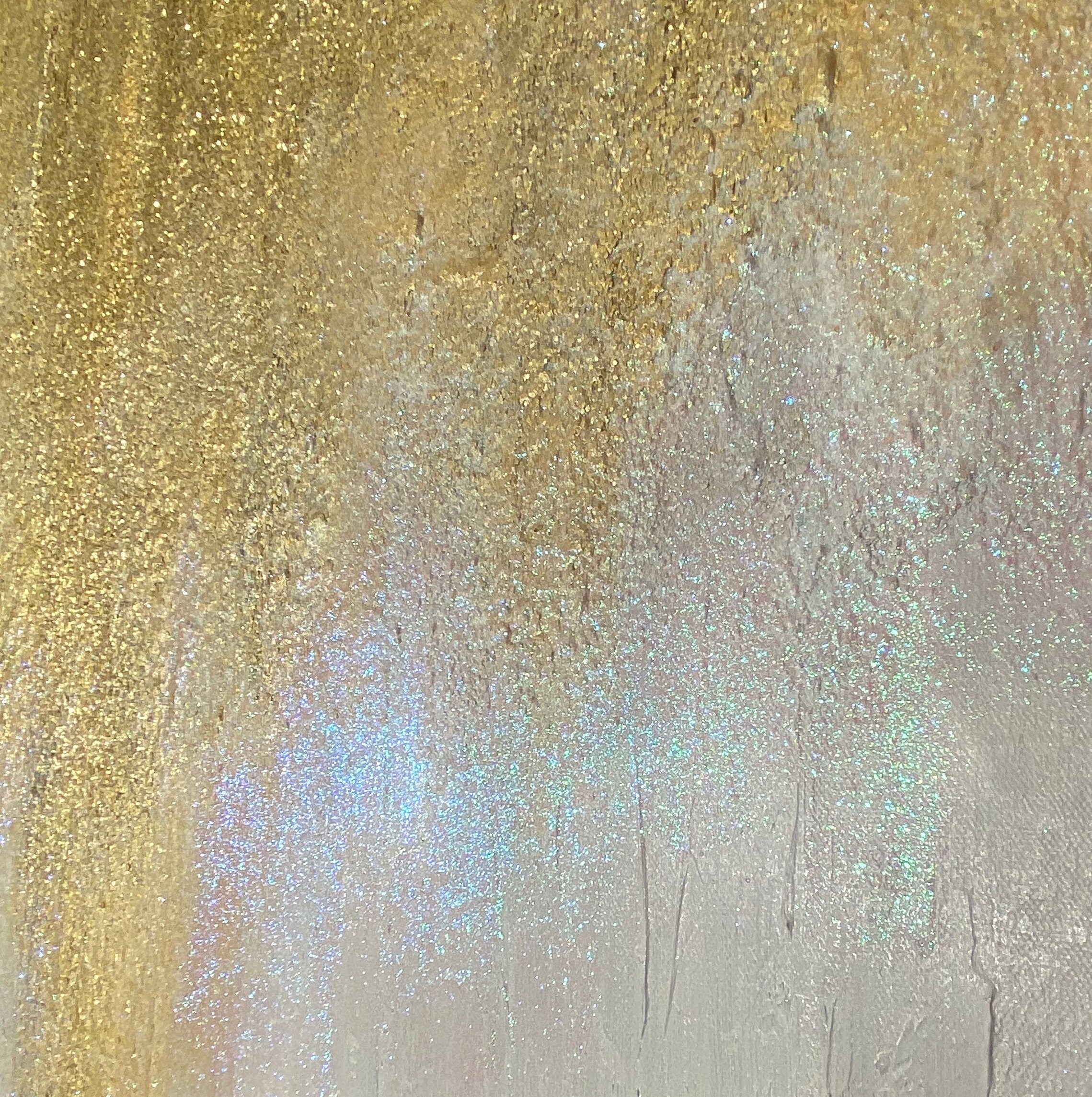 Sold Abstract Art on Canvas Original Glitter Art Mixed - Etsy