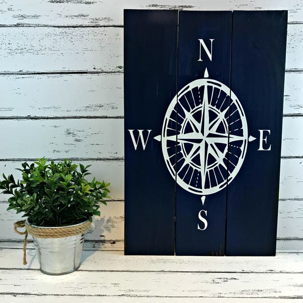 Compass Rose Sign - Etsy