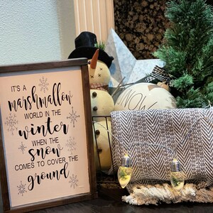 It's a Marshmallow World in the Winter When the Snow Comes to Cover the ...