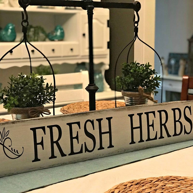 Herb Garden Signs - Etsy